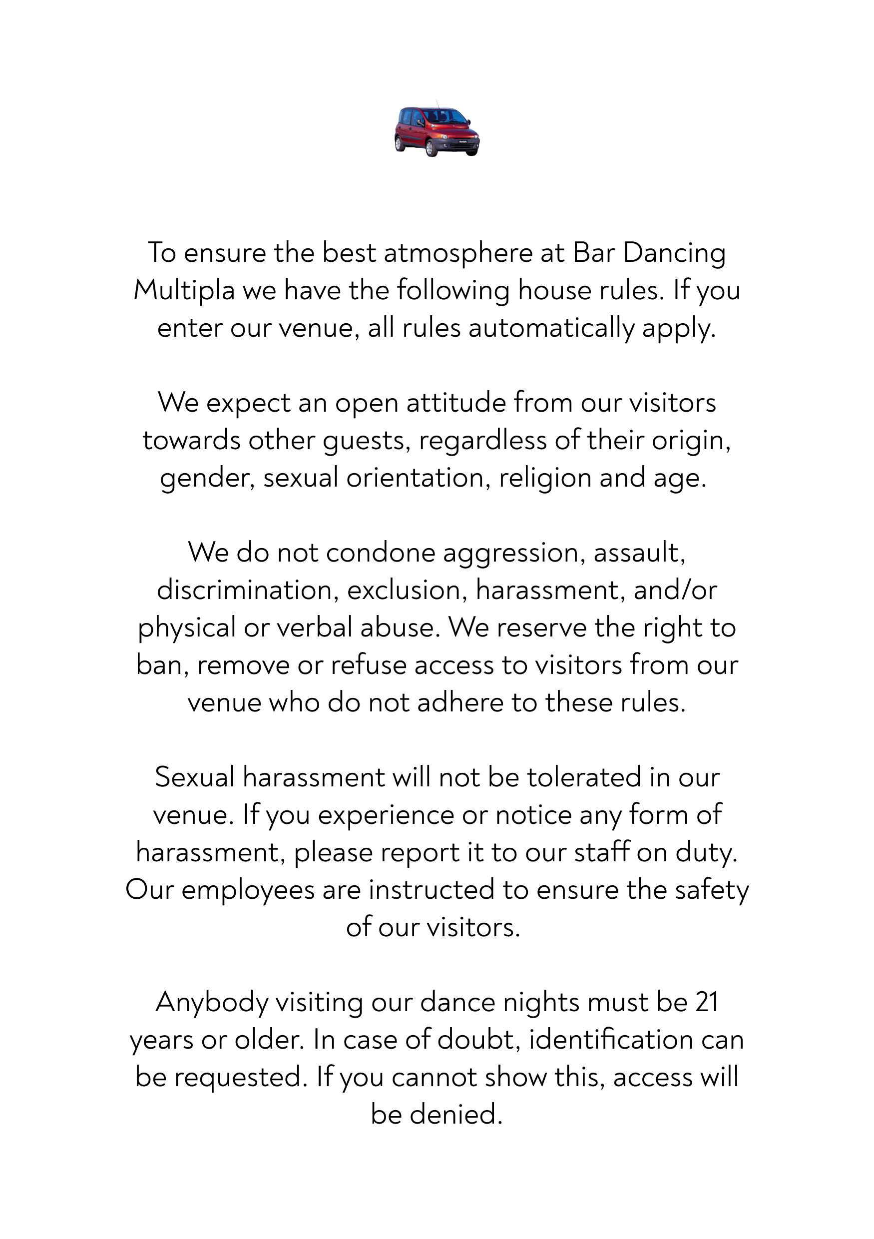 Houserules - Bar Dancing Multipla